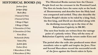 The Bible - The Old Testament - The Bible - Old Testament | PDF
