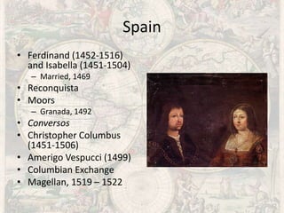 Week 3 (Reformation and Exploration) | PPTX