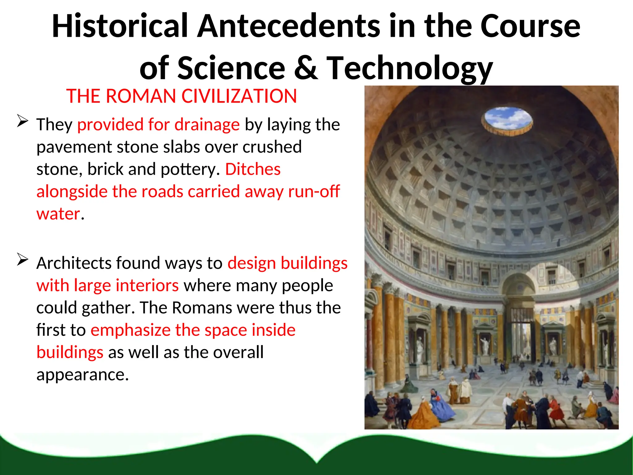 Science and Technology during Roman and Greek Civilization | PPT