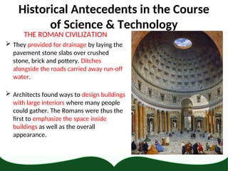 Science and Technology during Roman and Greek Civilization | PPT