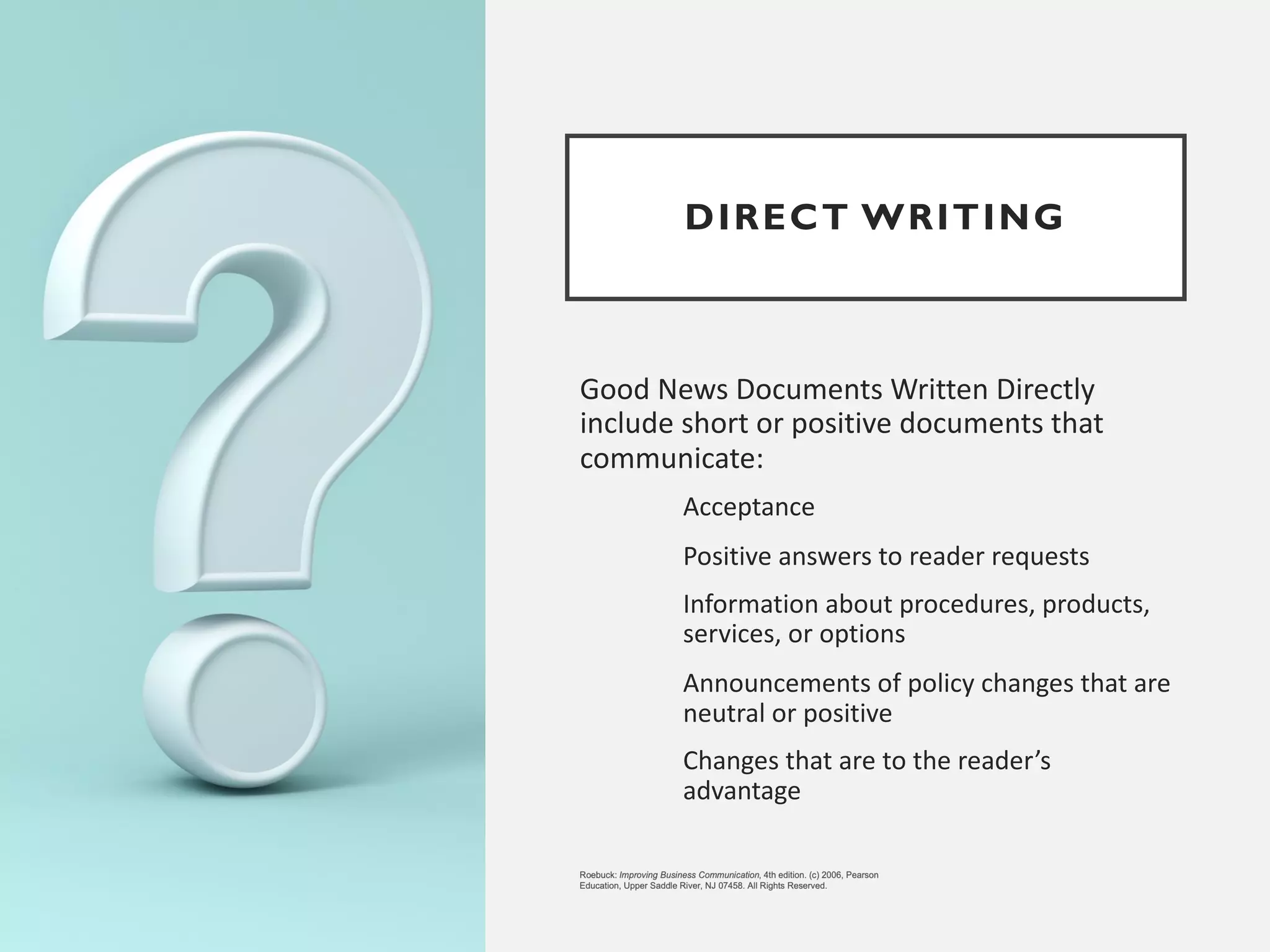 LIB300 Week 3 writing positive messages | PPT | Free Download