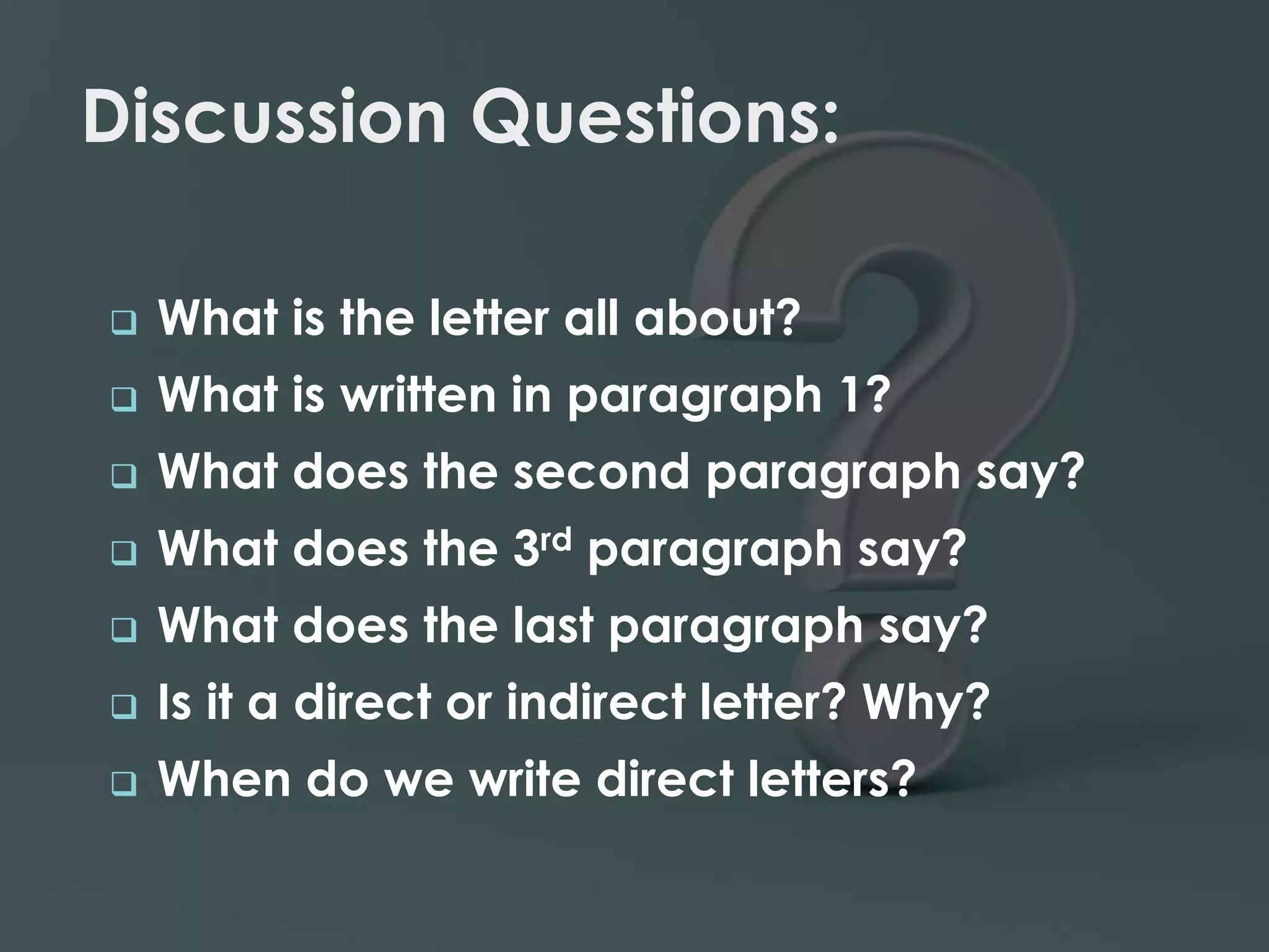 LIB300_Week 3 Writing Positive Messages | PPT