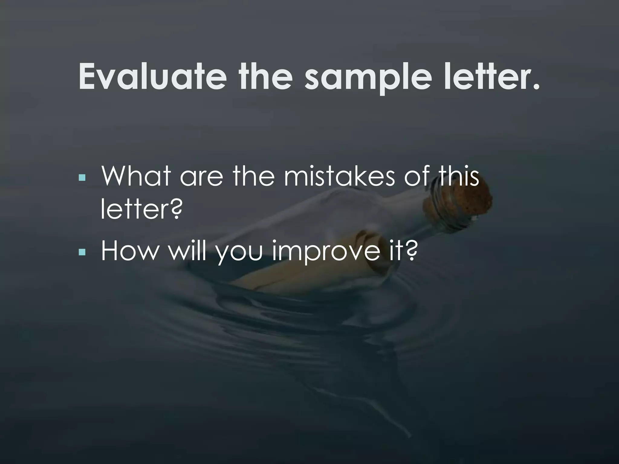 LIB300_Week 3 Writing Positive Messages | PPT