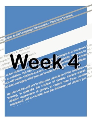 Week4 | PDF | Homework and Study | Education