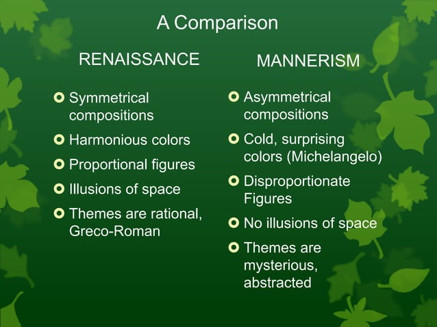 Week 4.16th century italian renaissance.overview | PPT