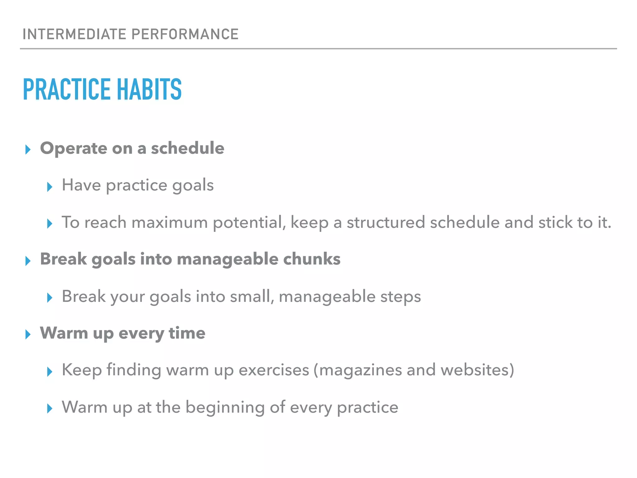 Week 4 - Rehearsal Vs Practice | PPT
