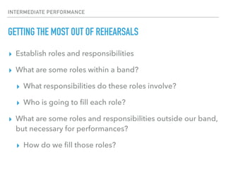 Week 4 - Rehearsal Vs Practice | PPT