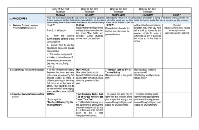 English 9 Q1 Week 4 | DOCX