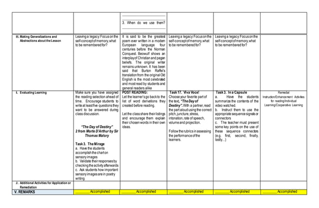 English 9 Q1 Week 4 | DOCX