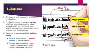 Week 4.1 deductive & inductive reasoning | PPT