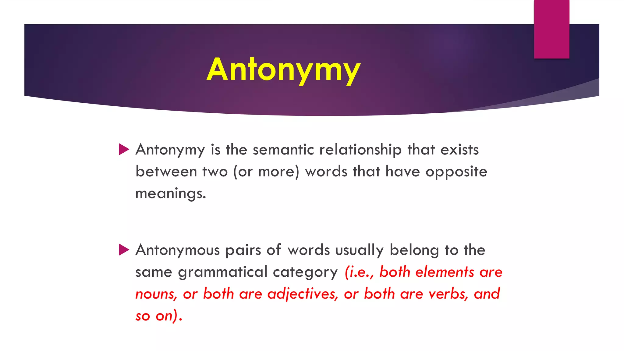 Week 4.2 semantic relationship student copy | PDF