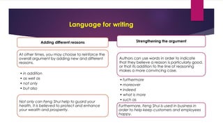 Week 4.2 forming arguments & structures | PPT