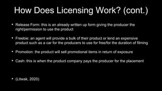 Product Placement | PPT