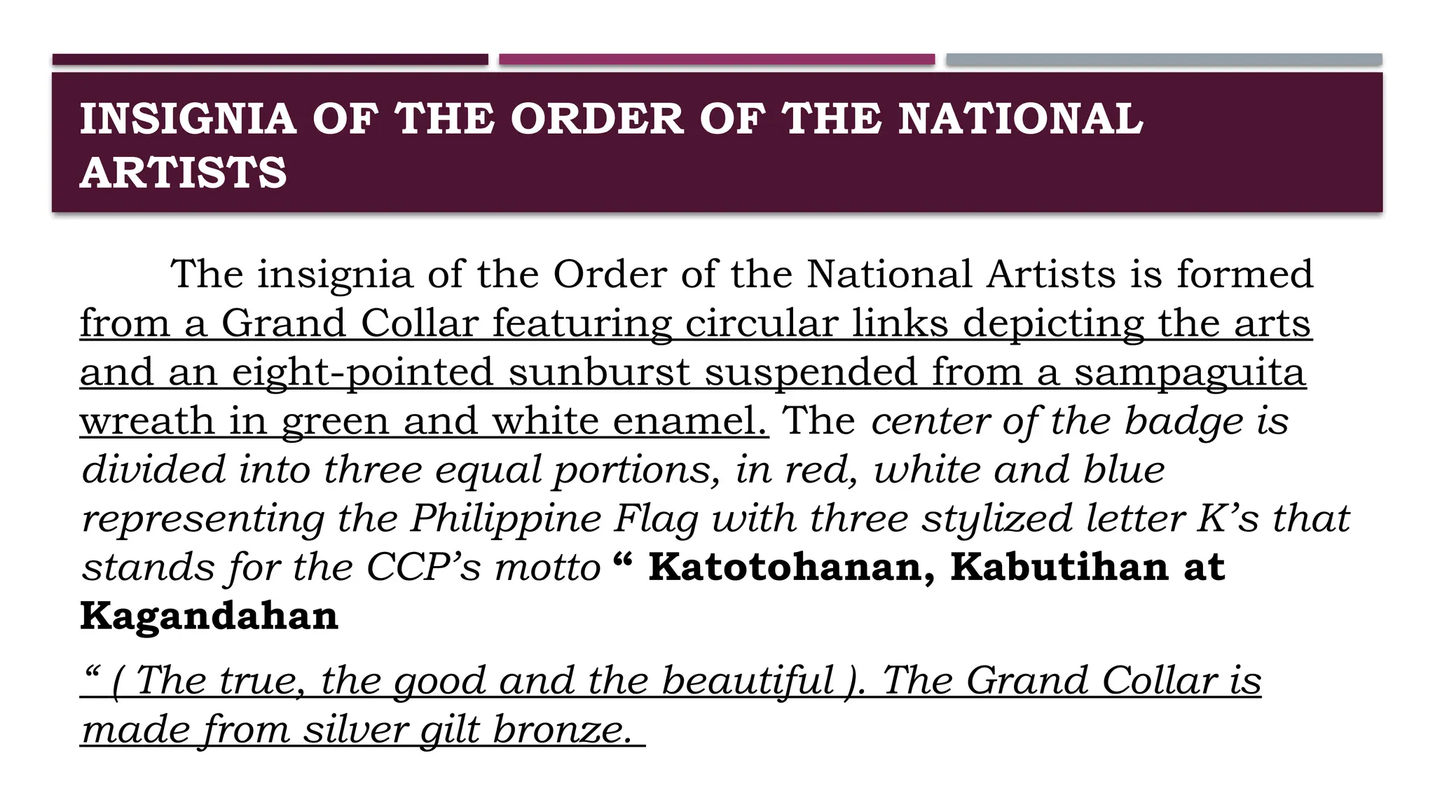 NATIONAL ARTIST OF THE PHILIPPINES WEEK 4 | PPTX