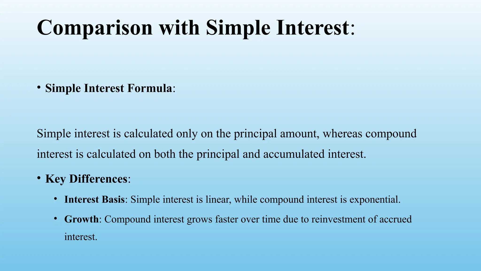 Compound Interest in Business Mathematics | PPTX