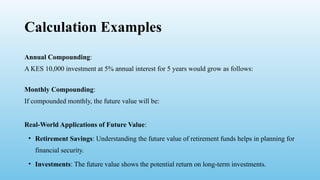 Compound Interest in Business Mathematics | PPTX