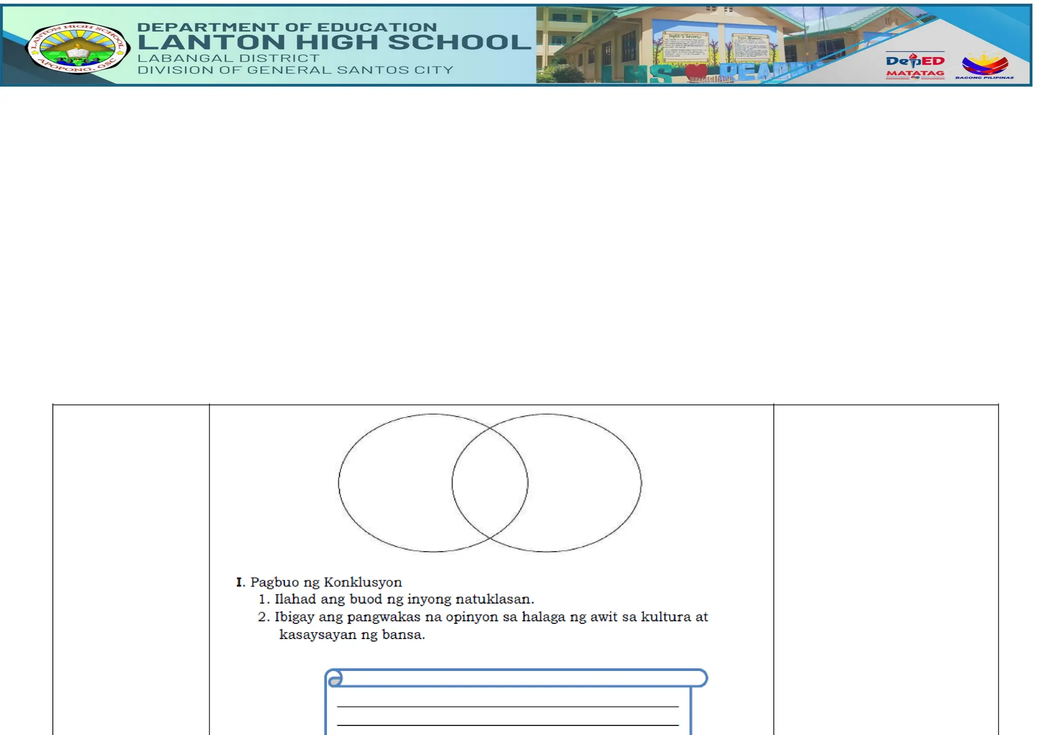 Matatag Curriculum Filipino 7 Quarter 1 Week 4 Daily Lesson Log | DOCX
