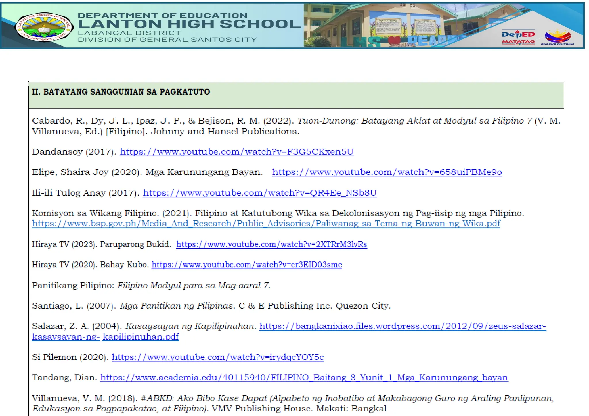 Matatag Curriculum Filipino 7 Quarter 1 Week 4 Daily Lesson Log | DOCX