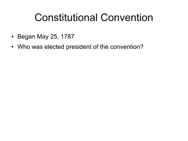 Week 4.2 constitutional convention | ODP