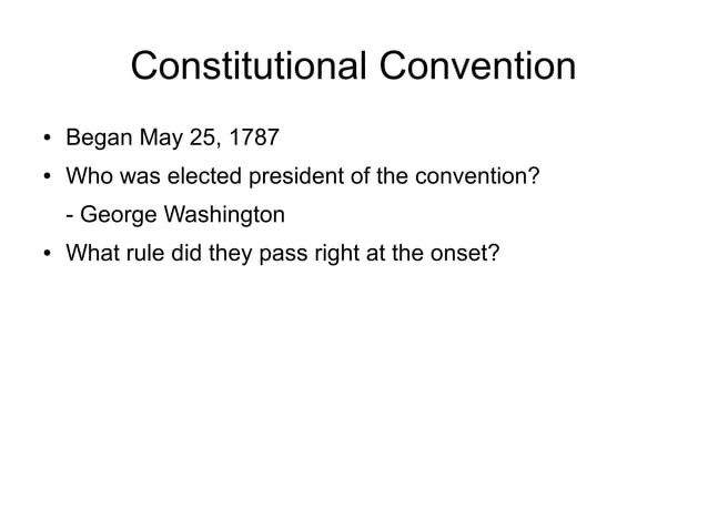 Week 4.2 constitutional convention | ODP