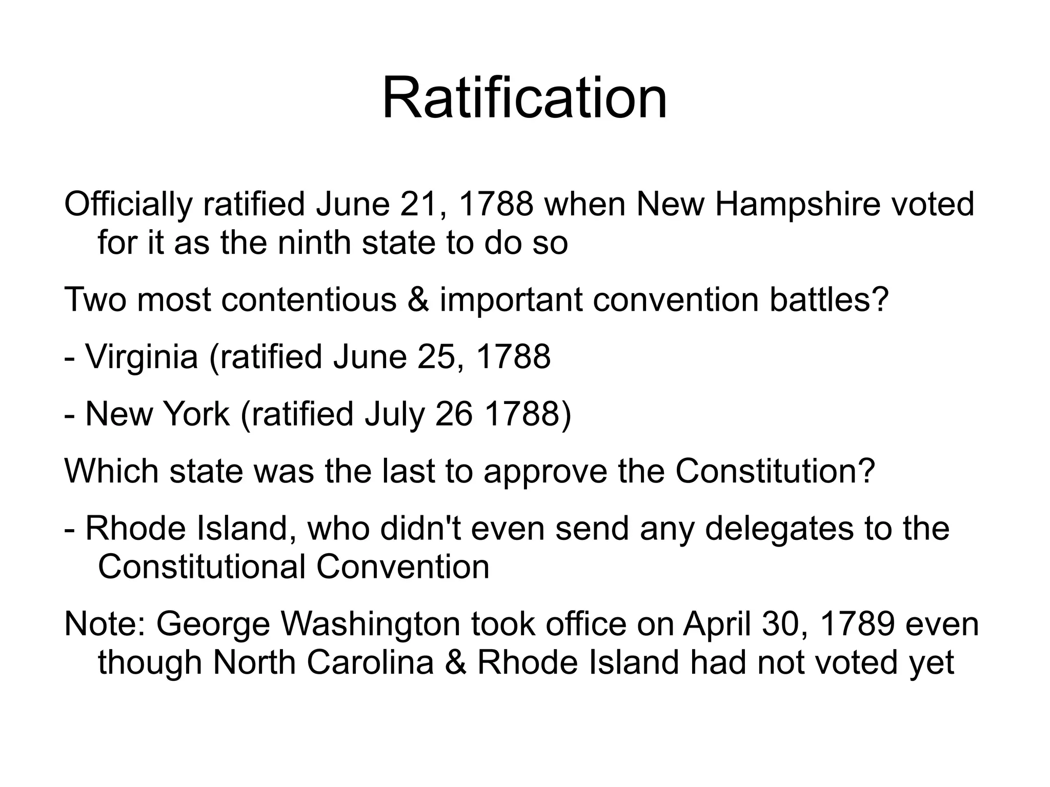 Week 4.3 ratification controversy | ODP