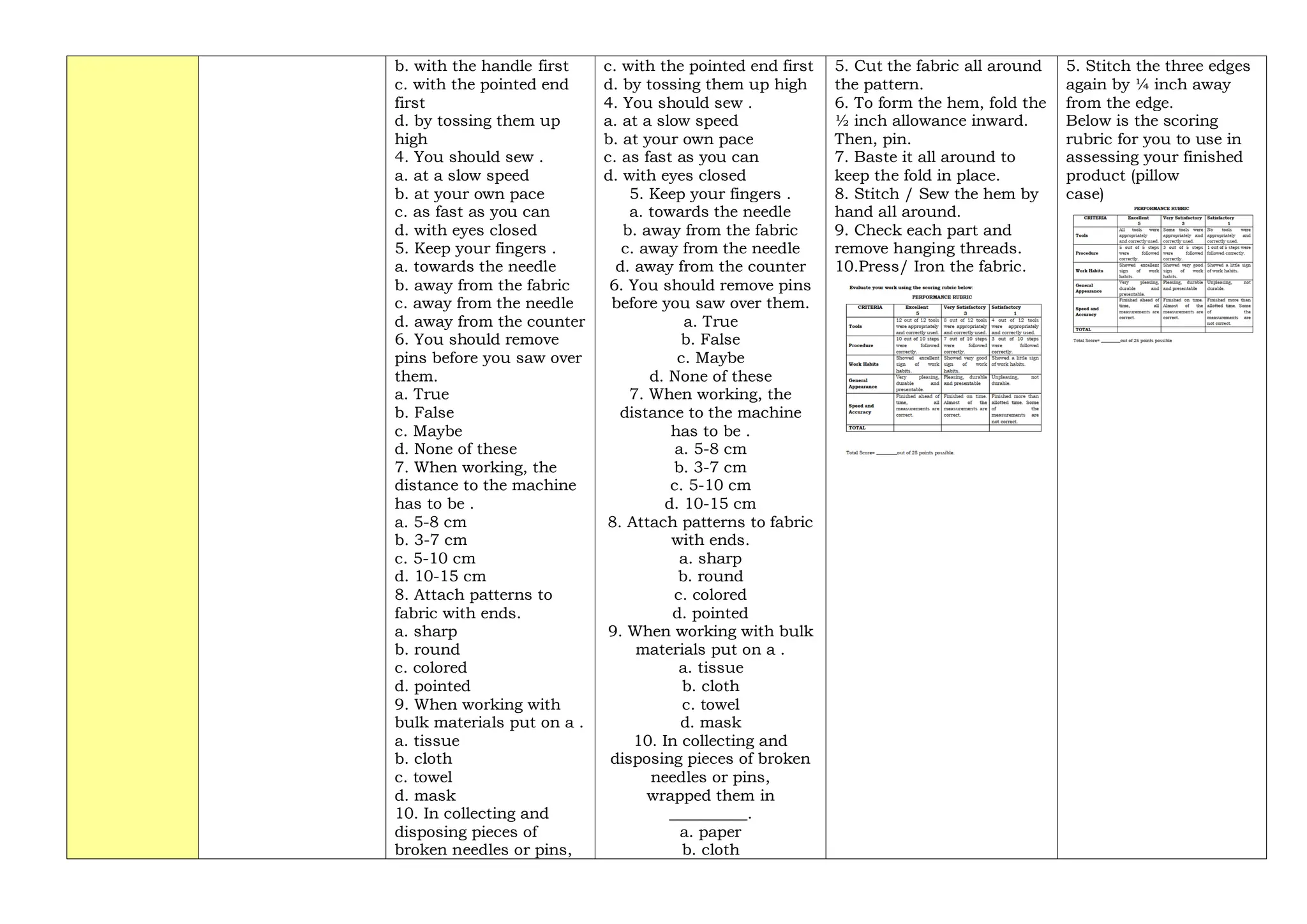 WEEK4-dll-TLE -HE for quarter 3 in EPP 6 | PDF