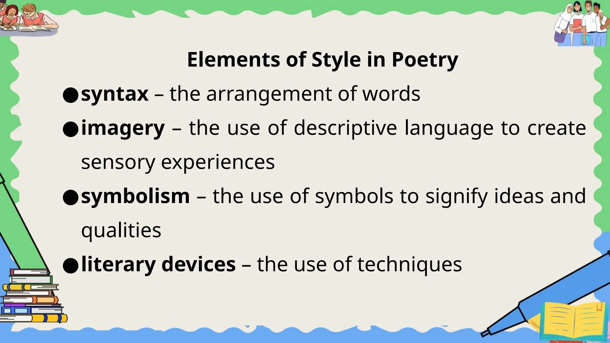 Week 4-Elements of Expression- Rhyme and Meter | PPTX