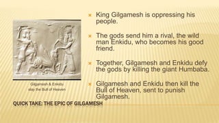 Gilgamesh's Search for Meaning | PPTX