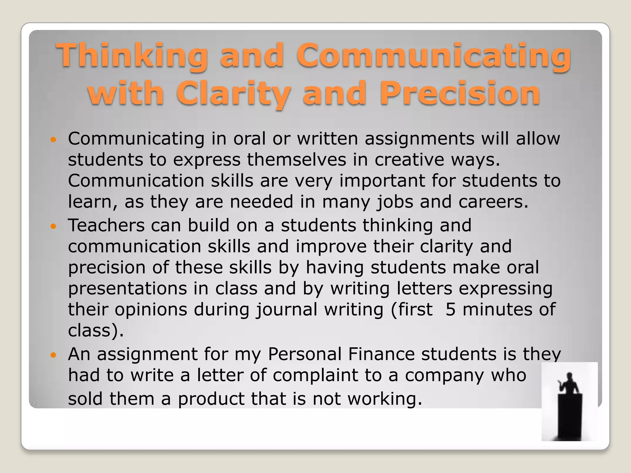 Intelligent Behaviors presentation | PPTX