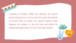 Week 4-language test types | PPTX | Standardized Testing | Educational ...