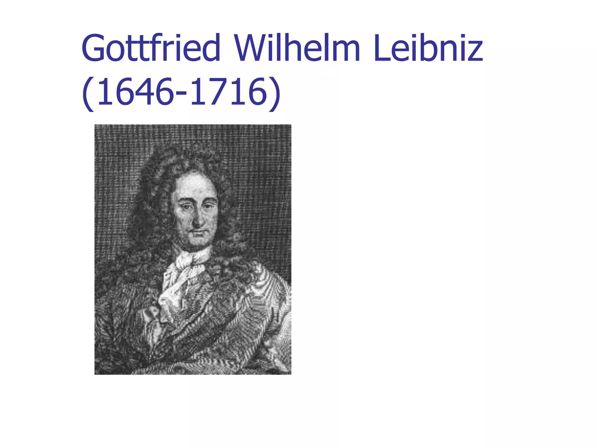 Leibniz | PPT
