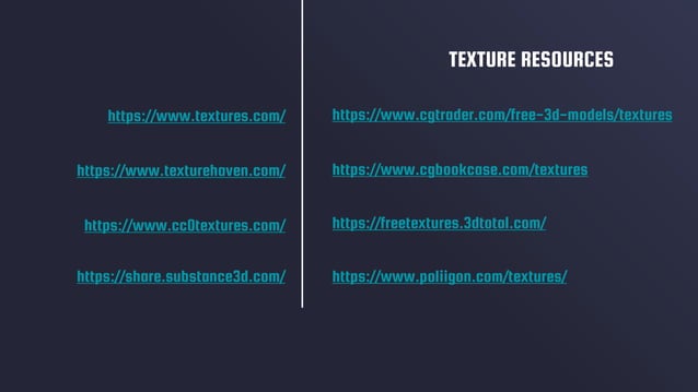 Week 4 - Materials and Textures | PPT