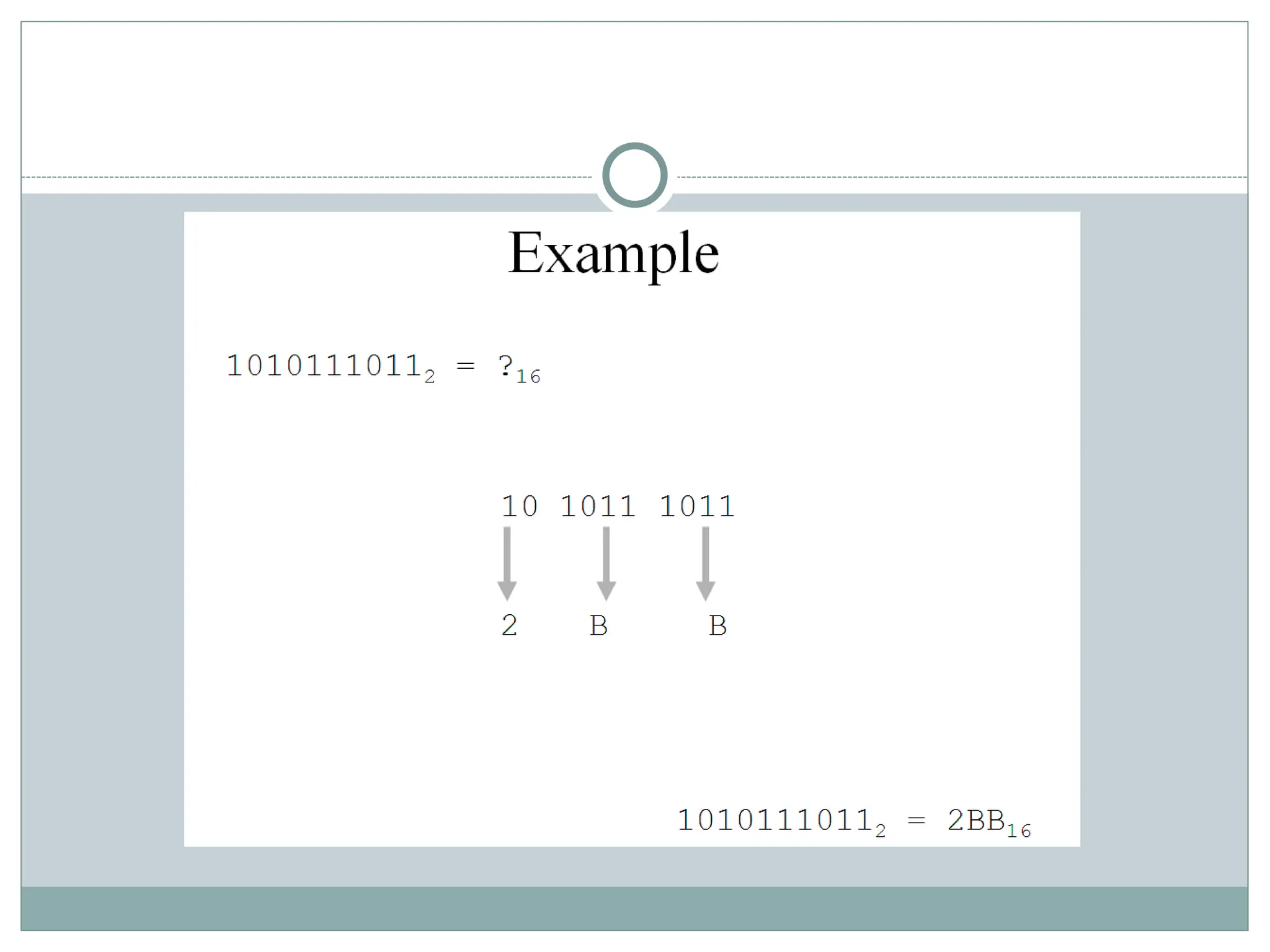 Week 4- Number Systems Conversion to .ppt