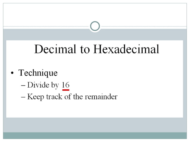 Week 4- Number Systems Conversion to .ppt