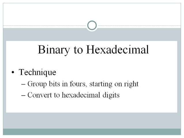 Week 4- Number Systems Conversion to .ppt