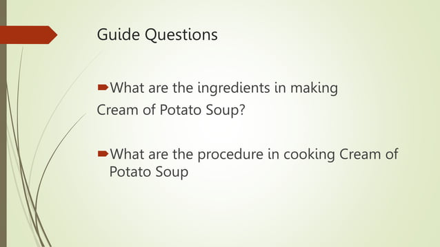 Week 4-Techniques in presenting and evaluating soup.pptx | Cooking ...