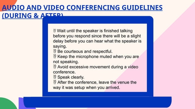 Technology and Home Economics Grade 6 Quarter 1 Week 4 - Video Conferencing | PPTX