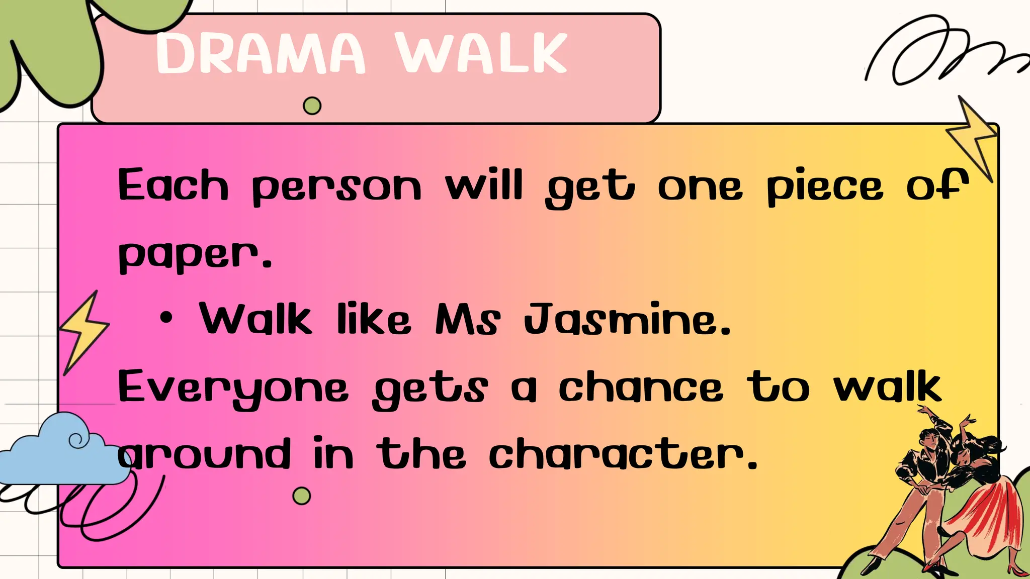 Drama play for lower form students in elementary school | PPT