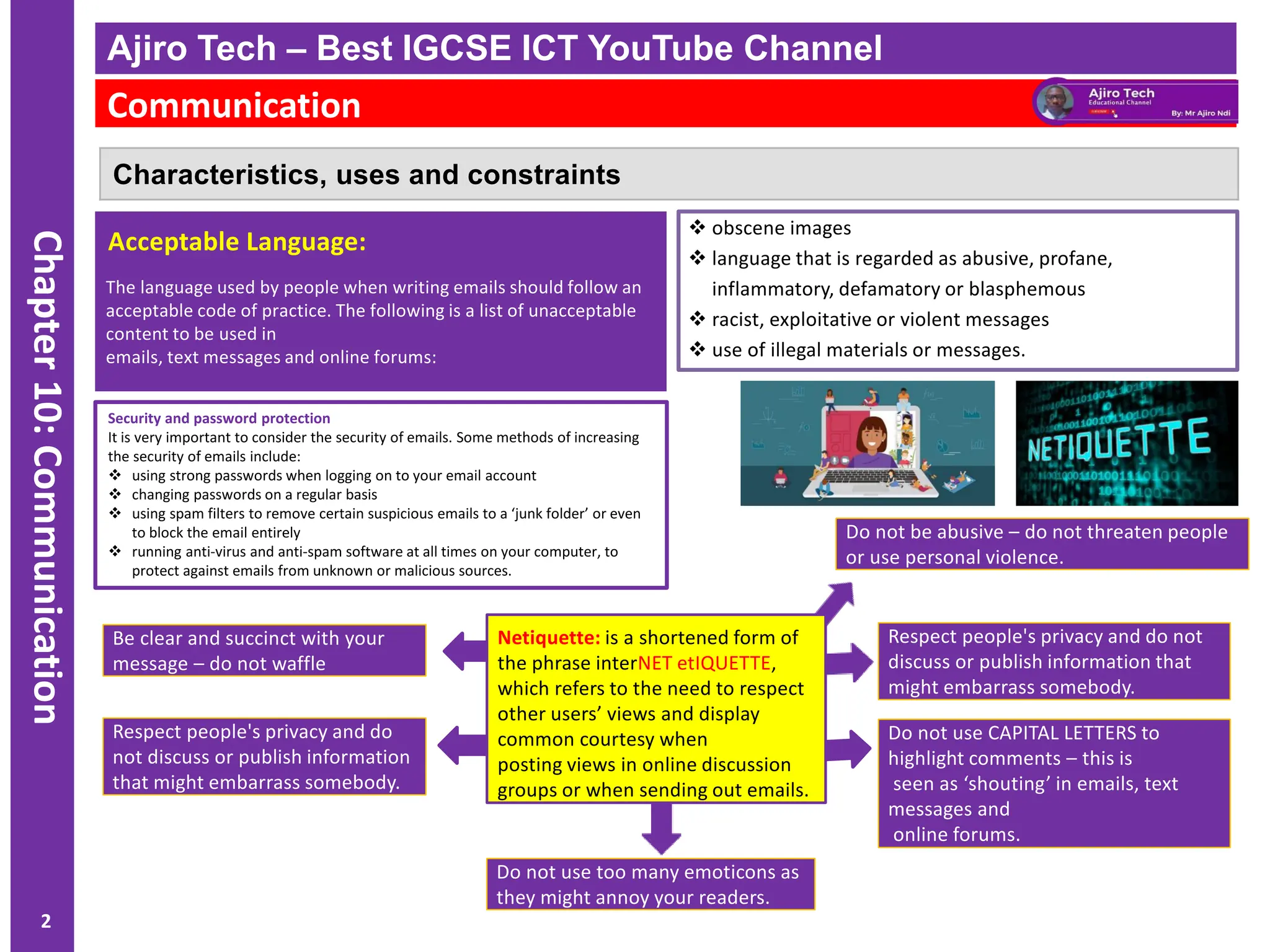 IGCSE ICT (0417) - Communication - Ajiro Tech | PDF