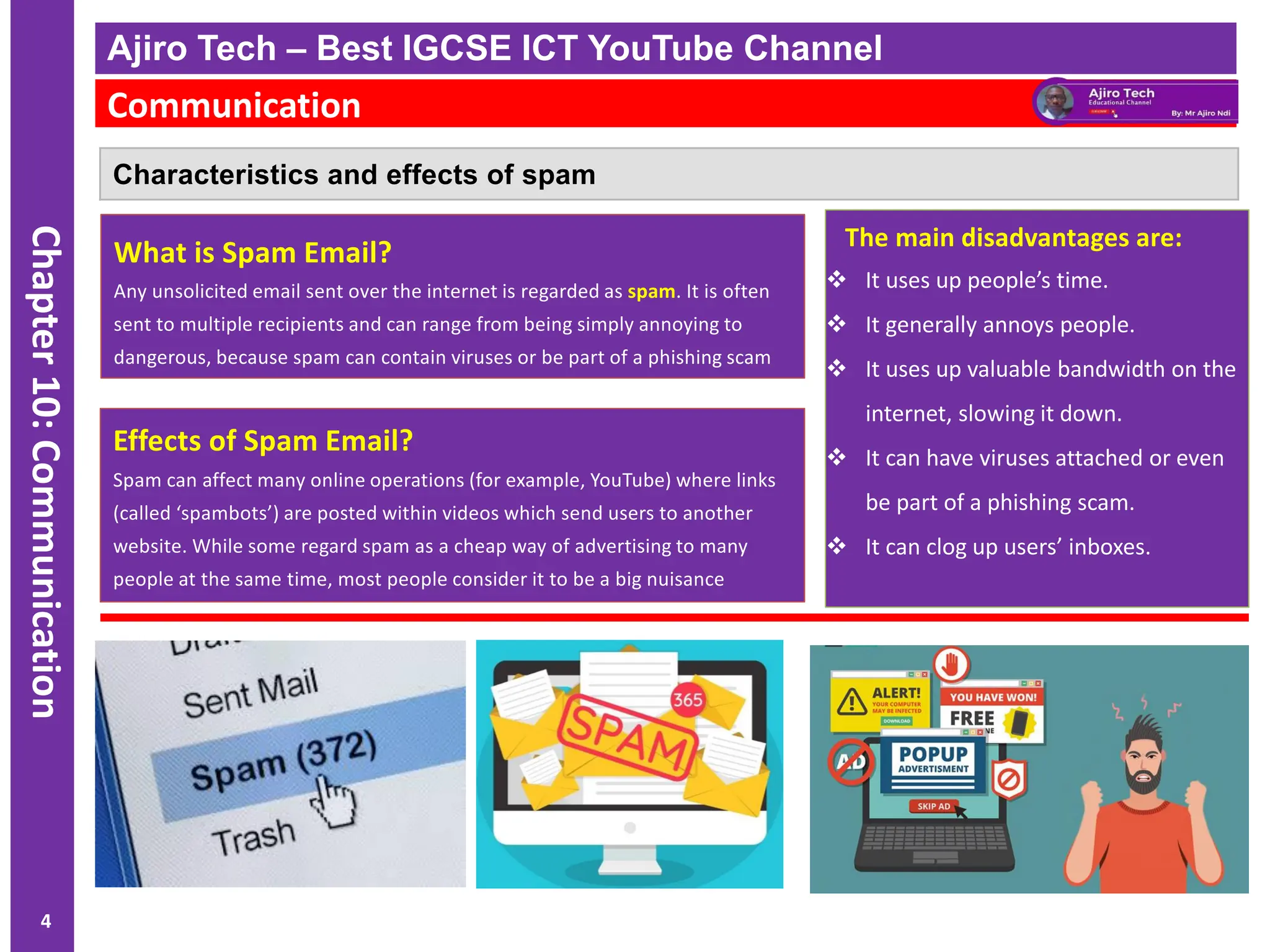 IGCSE ICT (0417) - Communication - Ajiro Tech | PDF