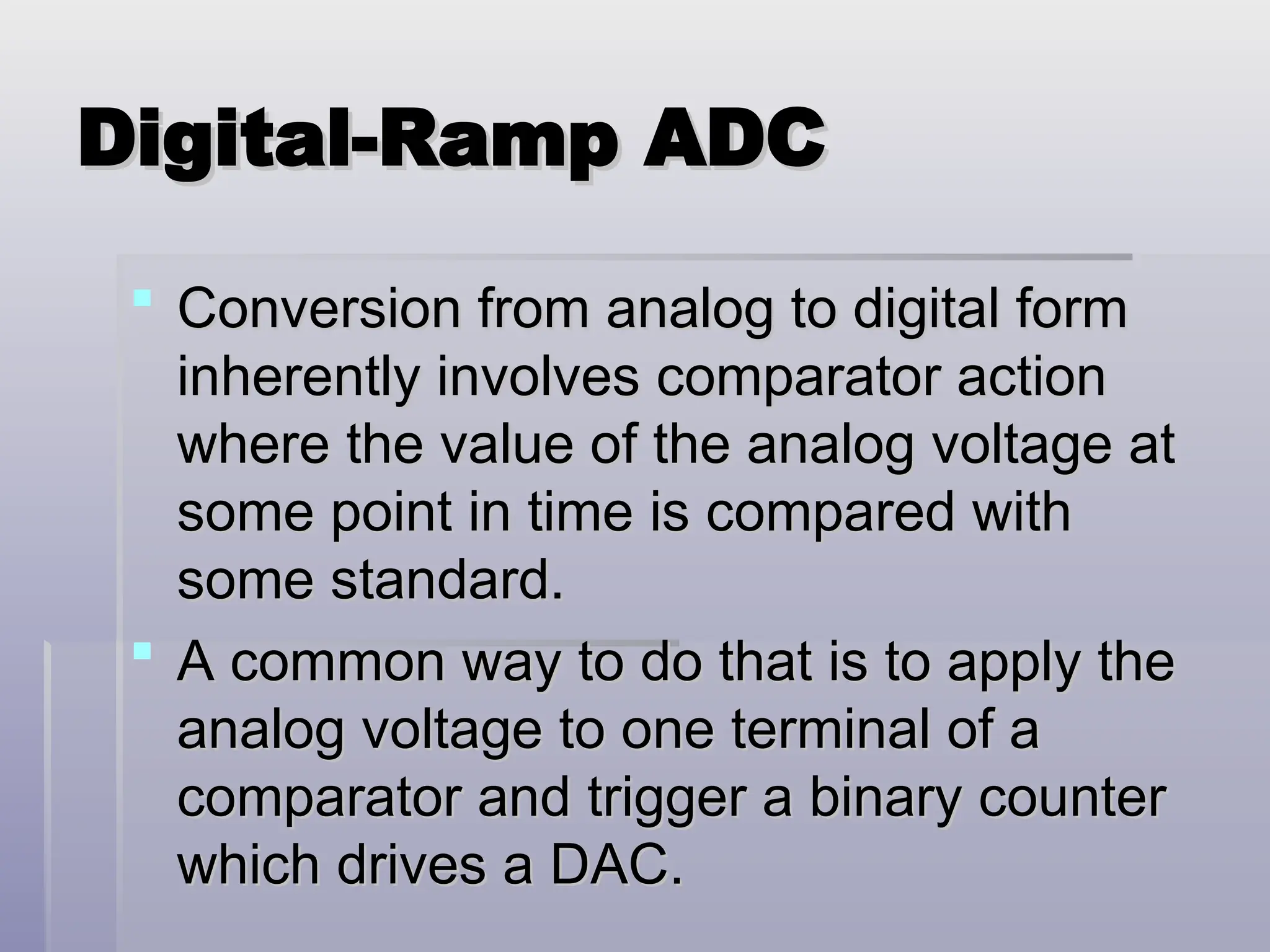 Analog-to-Digital and Digital-to-Analog Devices | PPT