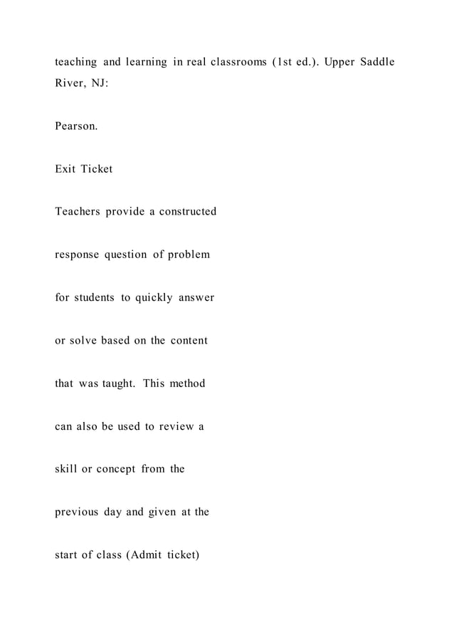 Week 4 Aligning Standards,Assessment, and InstructionTi | DOCX