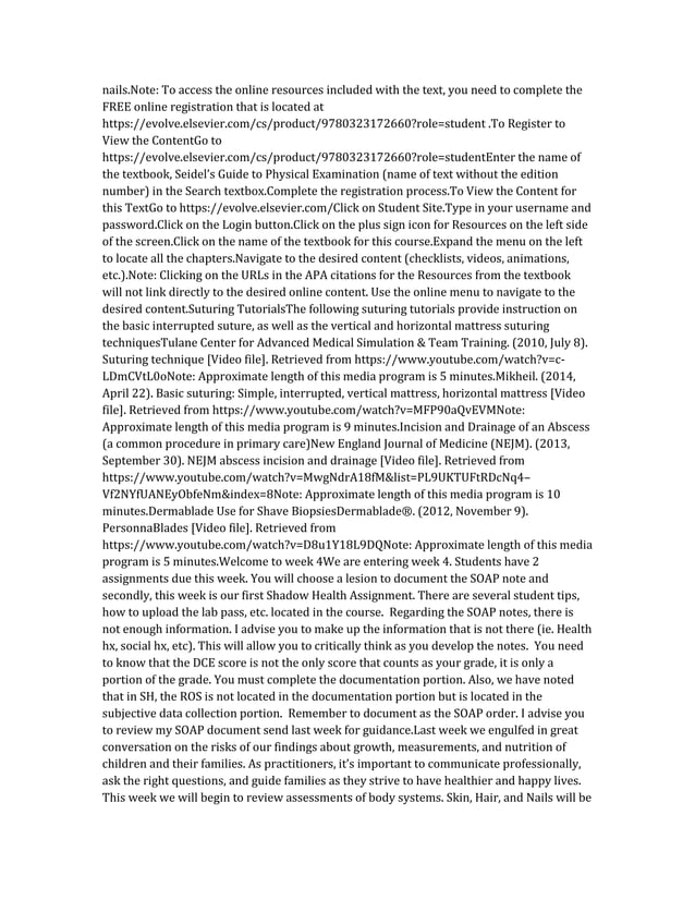 week 4 assign 1 SOAP 6512.docx