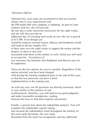 Week 4 Assignment Stakeholder Register Grading Rubric .docx | Business Administration | Business