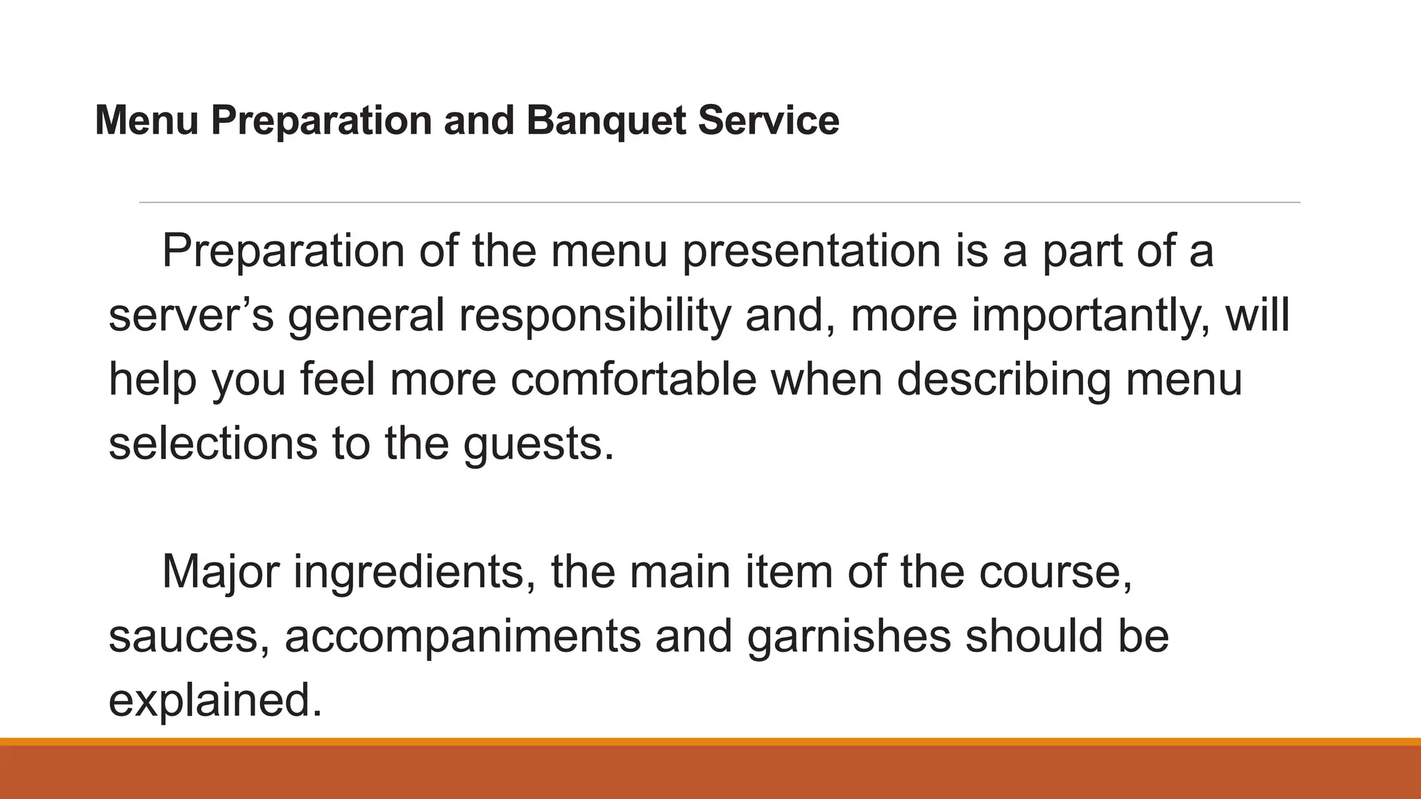 ASSIST THE DINERS AND PERFORM BANQUET OR CATERING SERVICES.pptx
