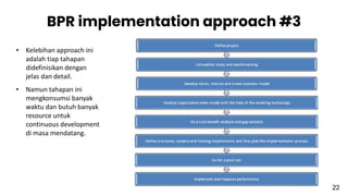 Business Process Reengineering Framework and Approach | PDF