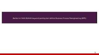 Business Process Reengineering Framework and Approach | PDF