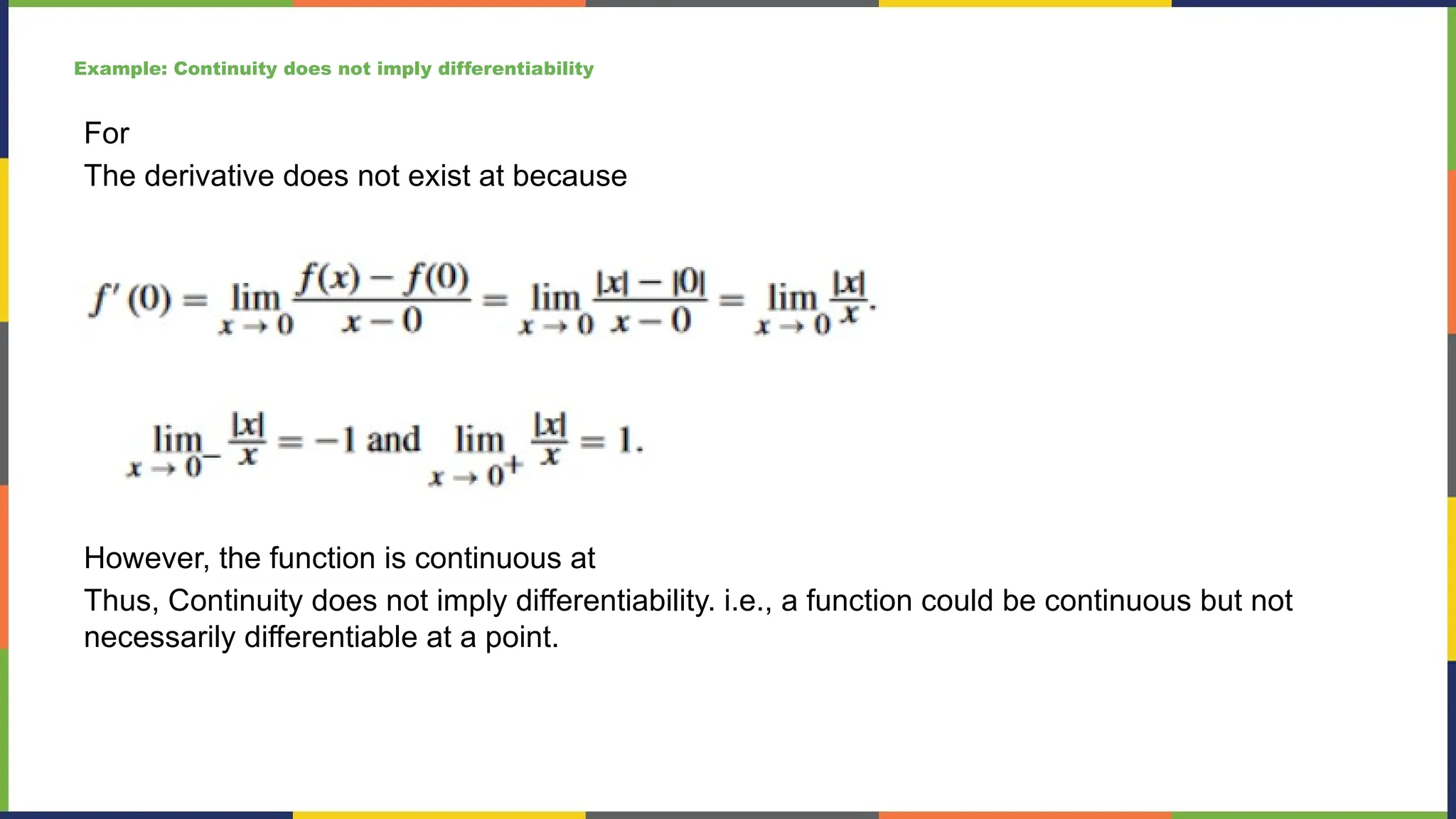 Week 4 Calculus 1 - Derivatives as a Function.pptx