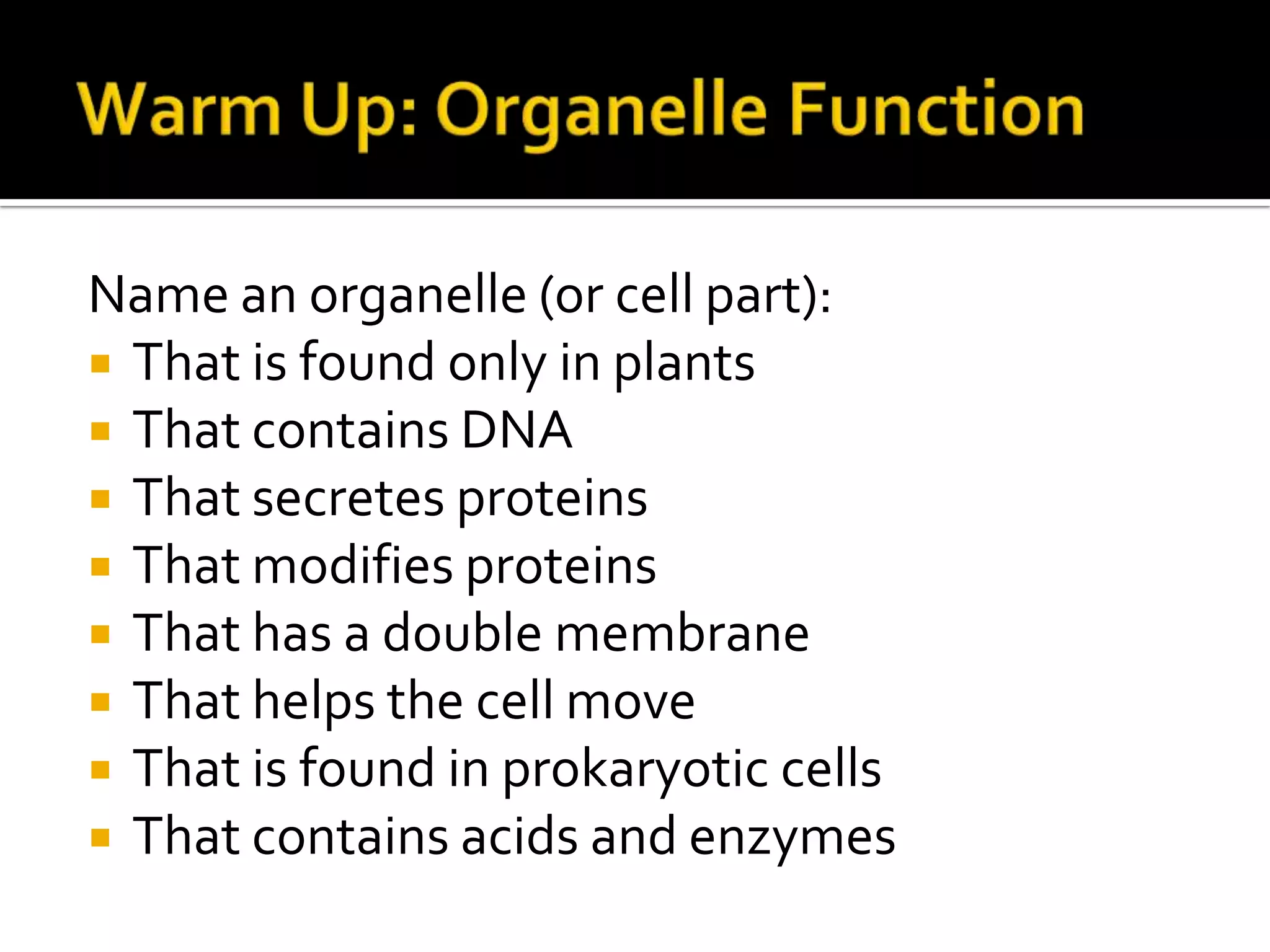 AP Biology Week 4 - DNA and Cell Division | PPT