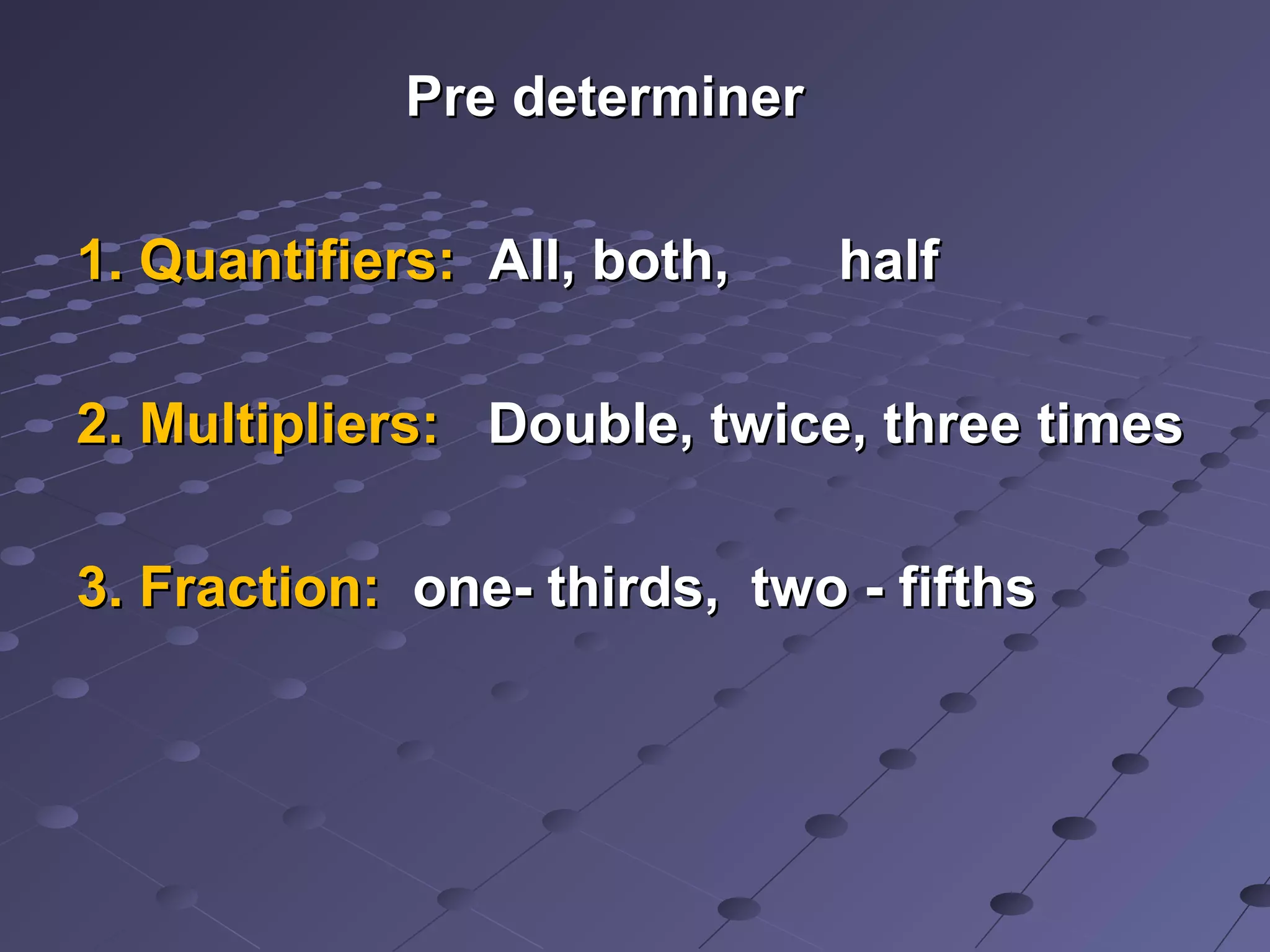 Week 4 complex noun phrase | PPT